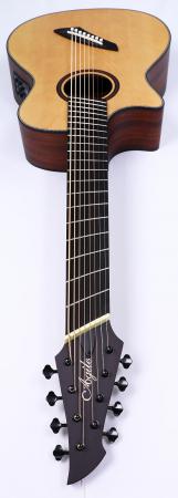 Agile Renaissance 82730 RN EQ NA 8 String Acoustic Multiscale Guitar ...