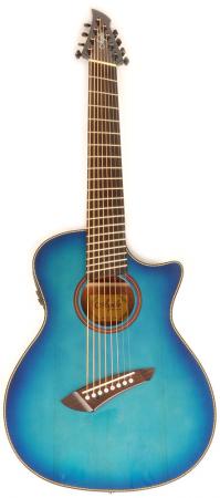 Agile Renaissance 8X Ocean EQ 8 String Acoustic Multiscale - RondoMusic.com