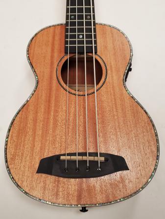 Hadean Bass Uke UKB-201 Abalone Left Handed Steel String