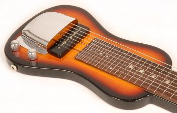 SX Lap 8 Ash 3TS Sunburst 8 String Lap Steel Guitar w/Stand and Bag