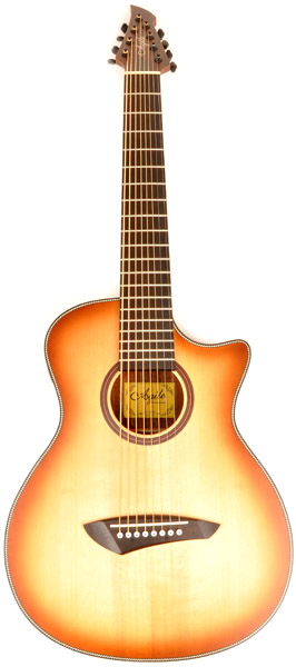 Agile Renaissance 8 String SB EQ Acoustic Electric Sunburst ...