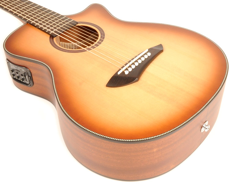 Agile Renaissance 8 String SB EQ Acoustic Electric Sunburst ...