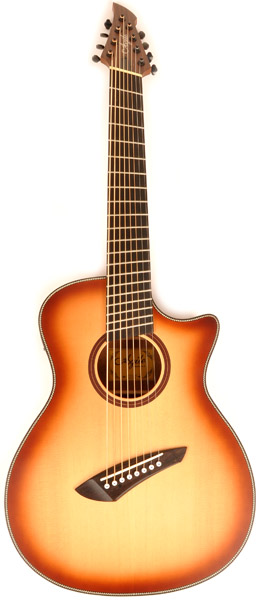 Agile Renaissance X 8 String Sunburst Acoustic Multiscale - RondoMusic.com