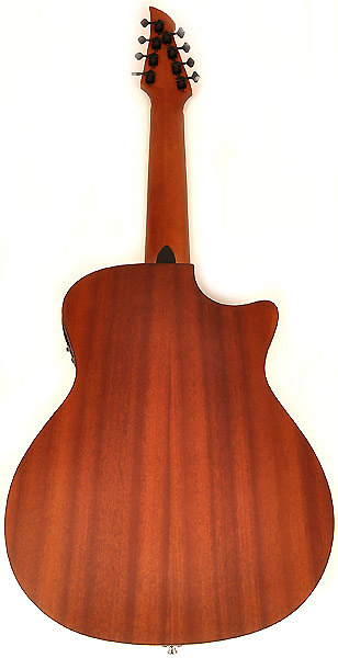 Agile Renaissance 8X Sunburst EQ Left Handed 8 String Acoustic ...