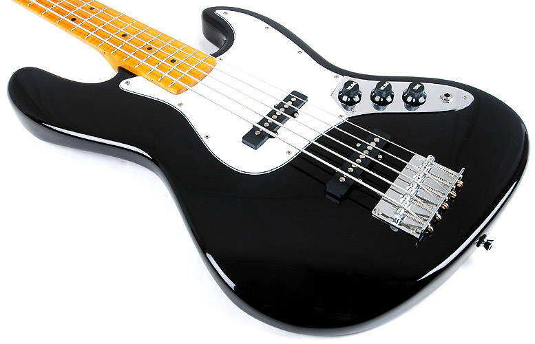 SX SJB-57 4+1 5-String Bass BK at RondoMusic.com
