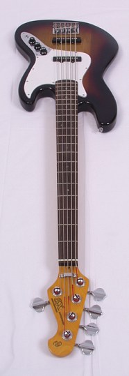SX SJB-62 4+1 3TS 5-String Bass Sunburst at RondoMusic.com