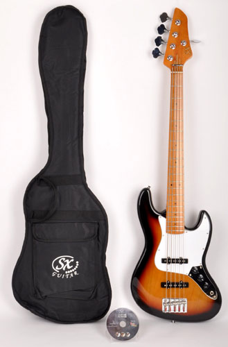 SX Ursa 2 MN 5 3TS 5 String Bass w/Bag - RondoMusic.com