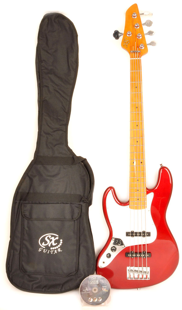 SX Ursa 2 MN 5 CAR Left Handed 5 String Bass w/Bag - RondoMusic.com