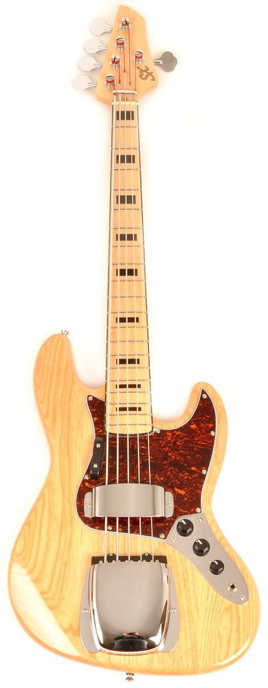 SX Ursa 2 MN CT 5 Ash NA 5 String Bass - RondoMusic.com