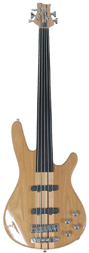 Douglas WPB-955T Fretless 5-String at HomeOld