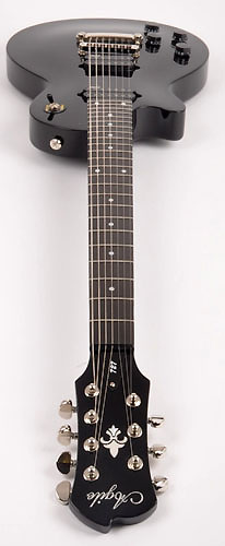 Agile AL-727 EB Black 7 String Left Handed Guitar - RondoMusic.com