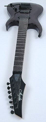 Agile Interceptor 7 String Black Flame at HomeOld