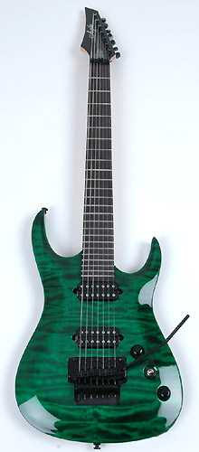 Agile Interceptor 7 String Tribal Green at HomeOld