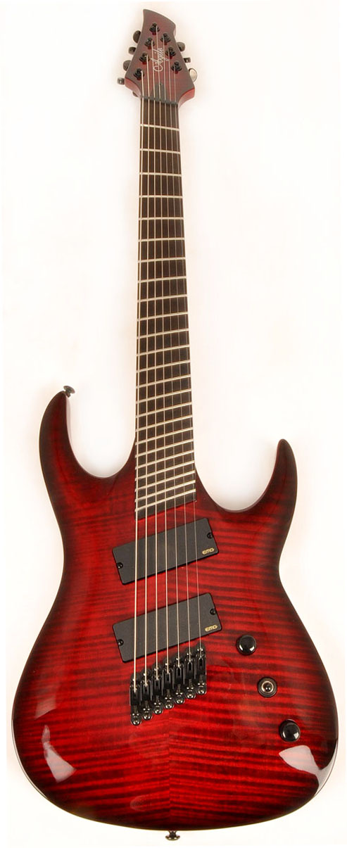 Agile Pendulum Pro 72527 EB EMG Wine Red Flame - RondoMusic.com