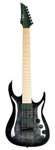 Agile Septor Elite 727 MN EMG Black Flame - RondoMusic.com
