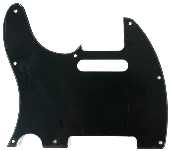 SX STL Pickguard Black Left at RondoMusic.com